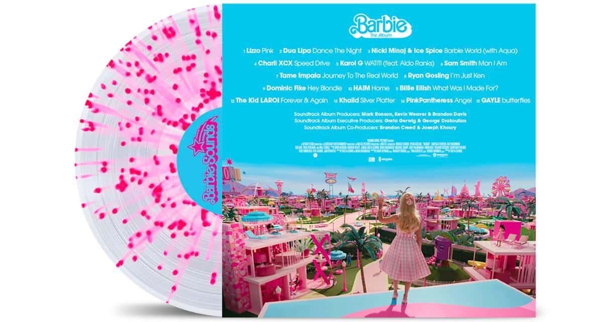 The Barbie soundtrack turns the charts pink