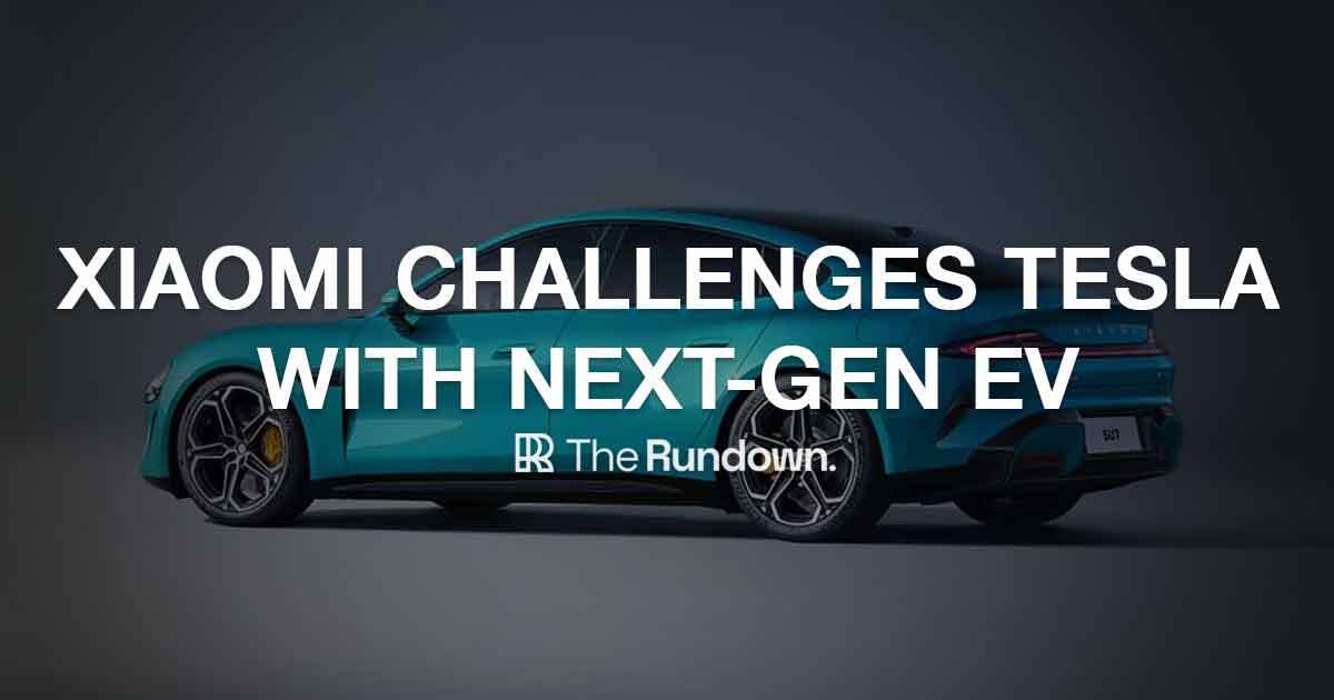 Chinese competitor challenges Tesla