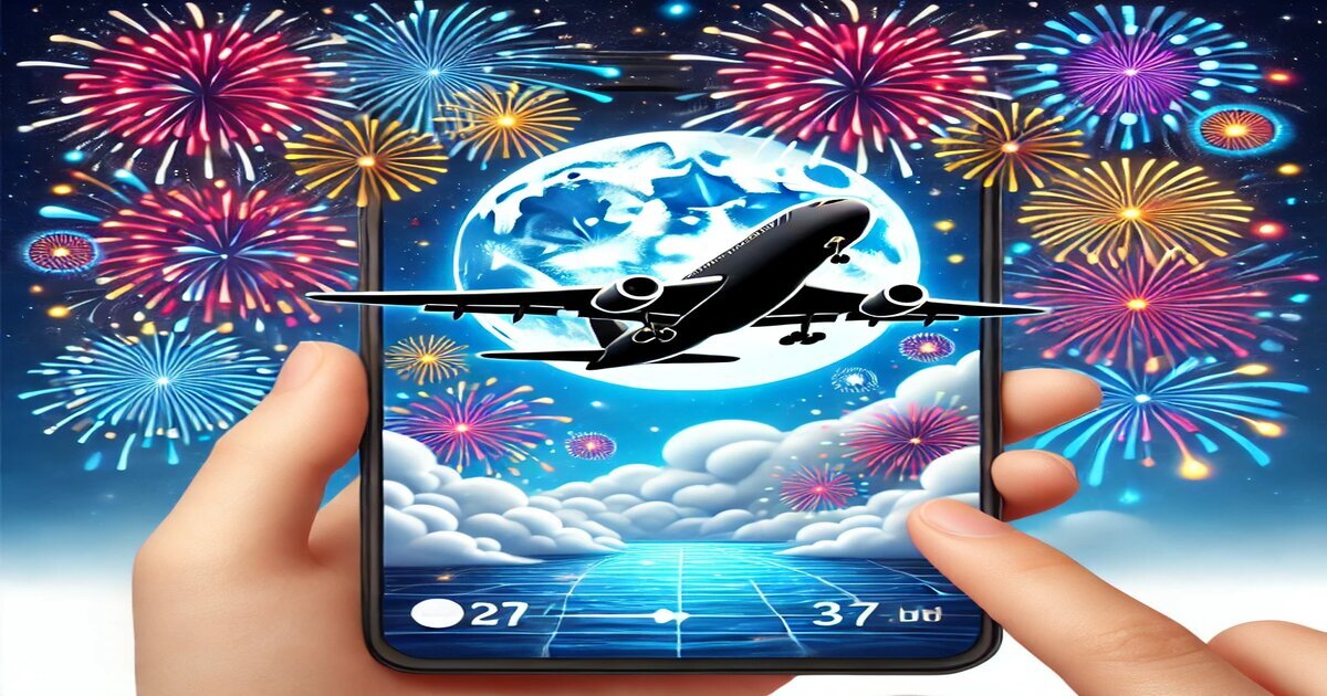 🛩️ Fireworks and Flights