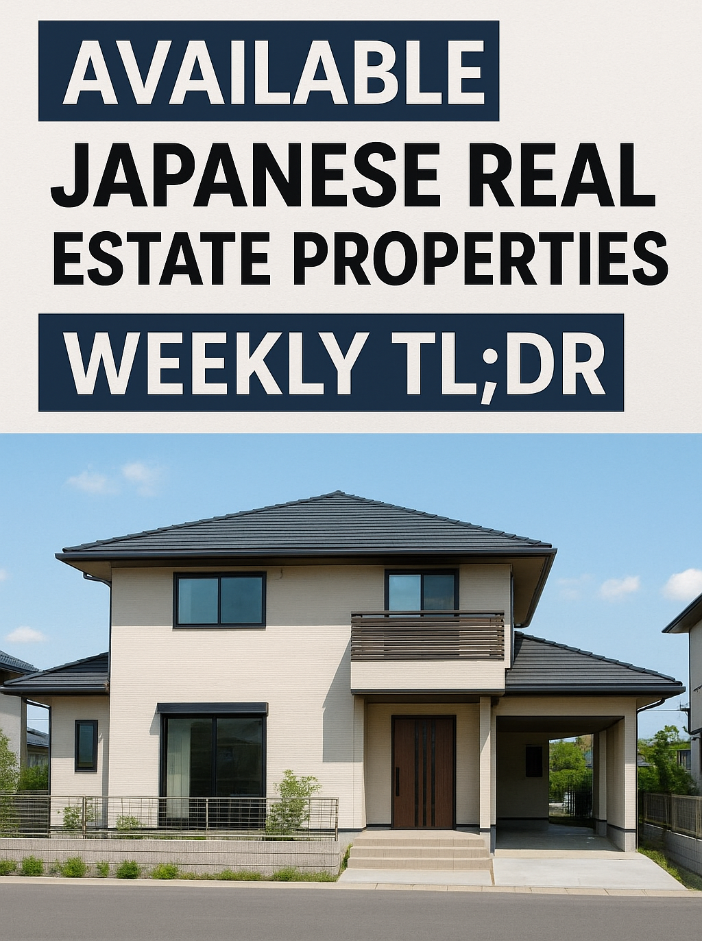 Available Japanese Real Estate Properties: Weekly TL;DR February 1 - 7 ...