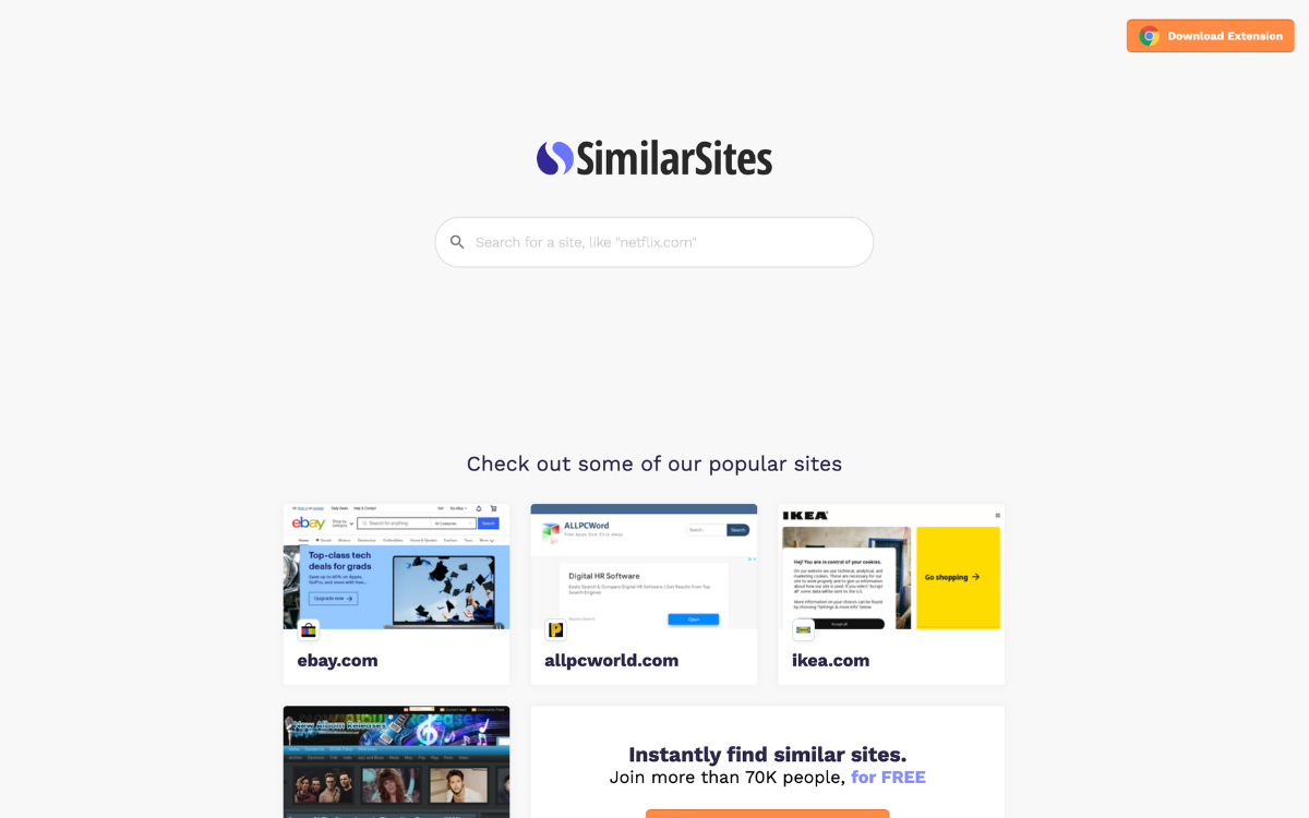 Similar Sites