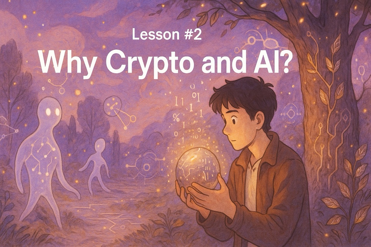 Lesson #2 — Why Crypto & AI?