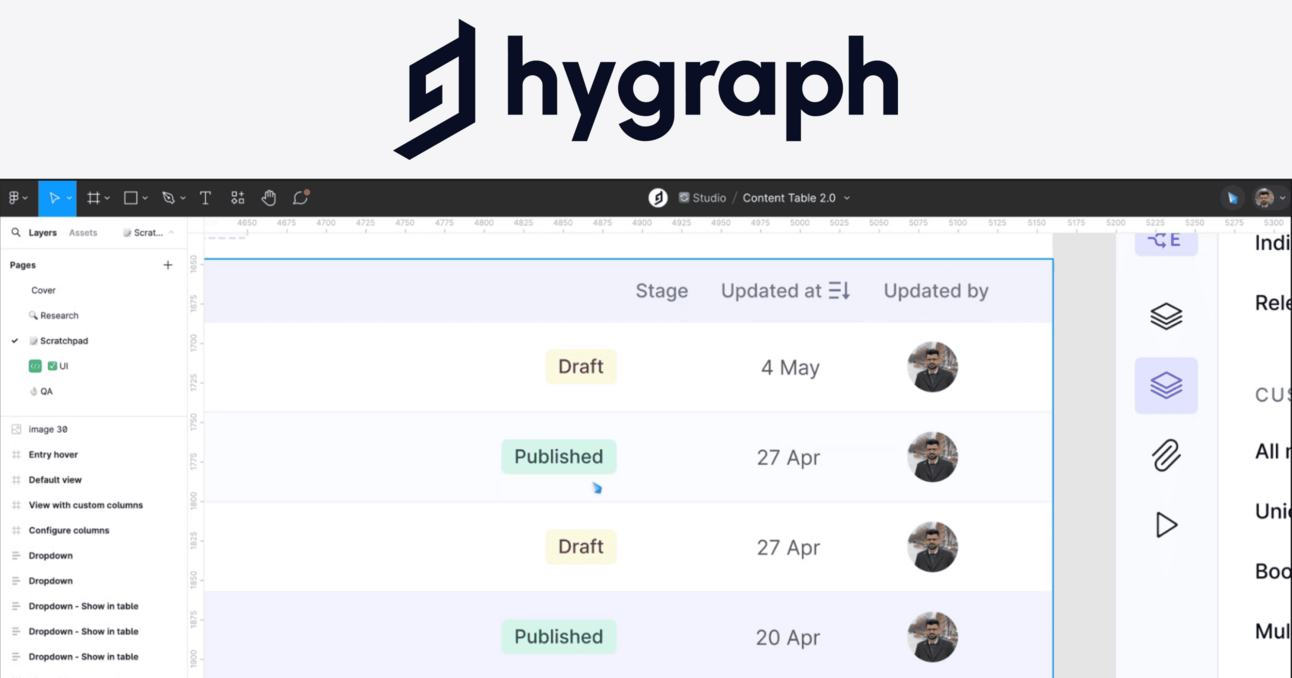 Hygraph design team