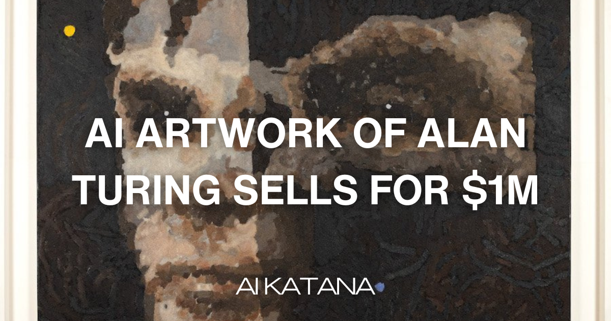 AI artwork of Alan Turing sells for $1M
