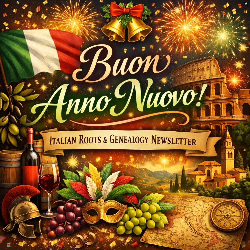 Italian Roots Newsletter Buon Anno Nuovo
