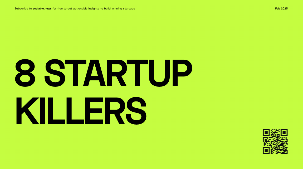 🗡️ 8 Startup Killers: Mistakes That Can Sink Your Business