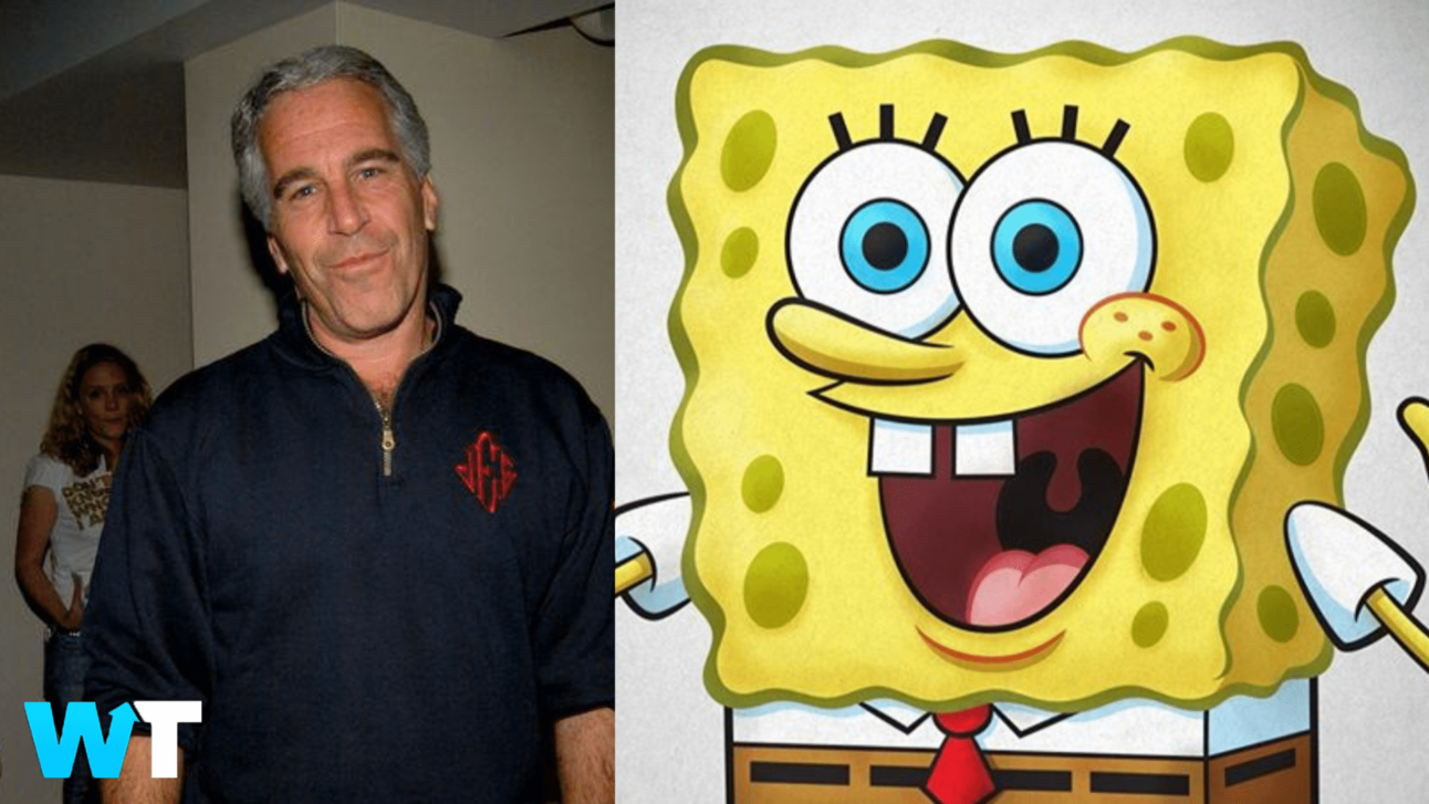 Spongebob’s Driver’s License has Jeffrey Epstein’s home address