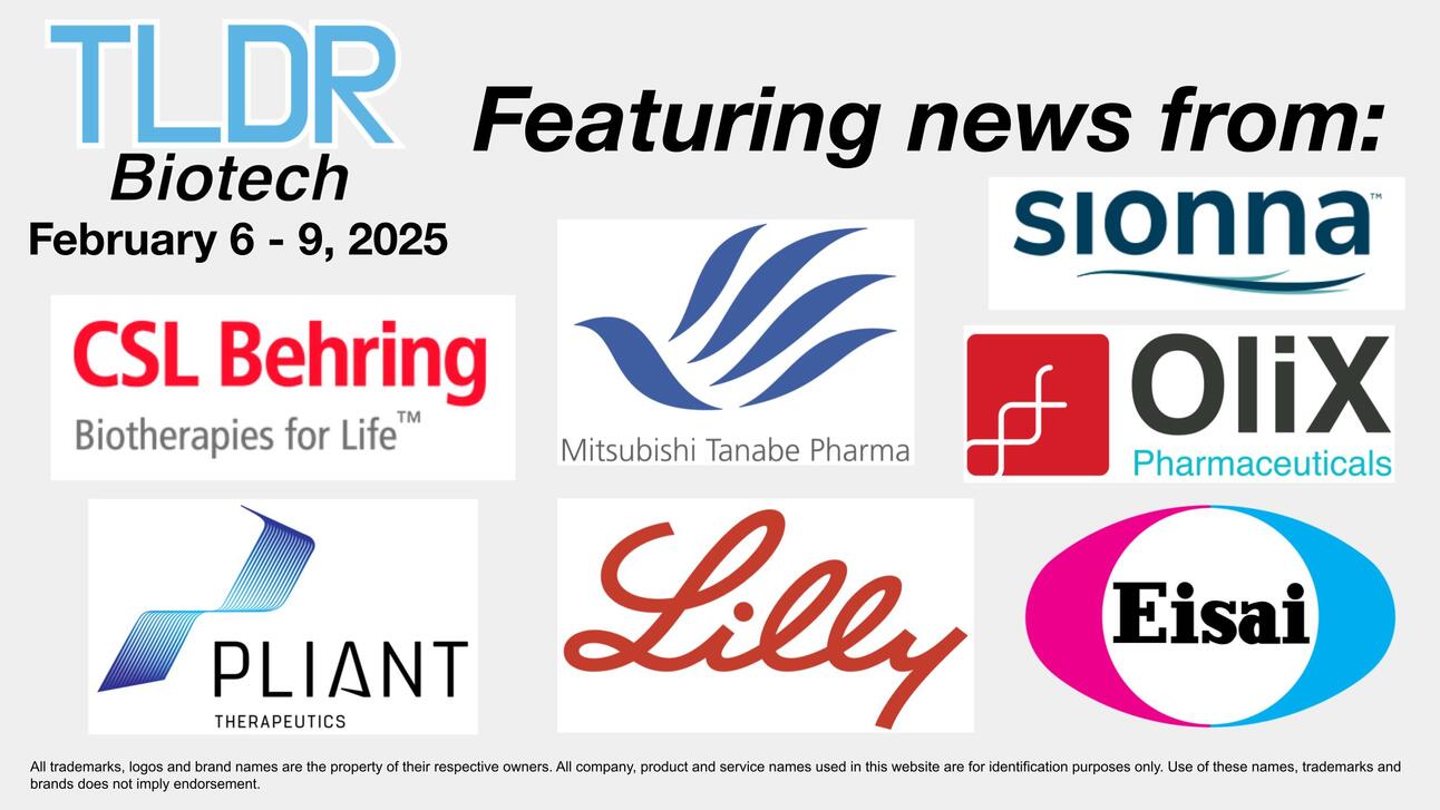 Biotech & Pharma Updates | February 6 - 9, 2025