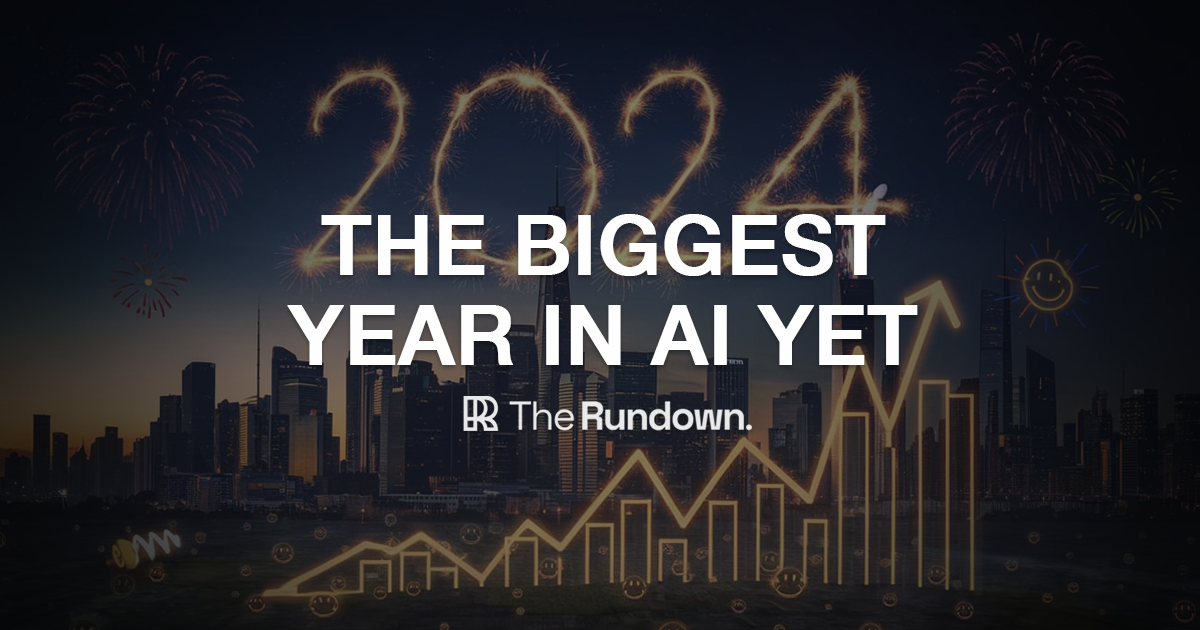 The Rundown's 2024 AI journey