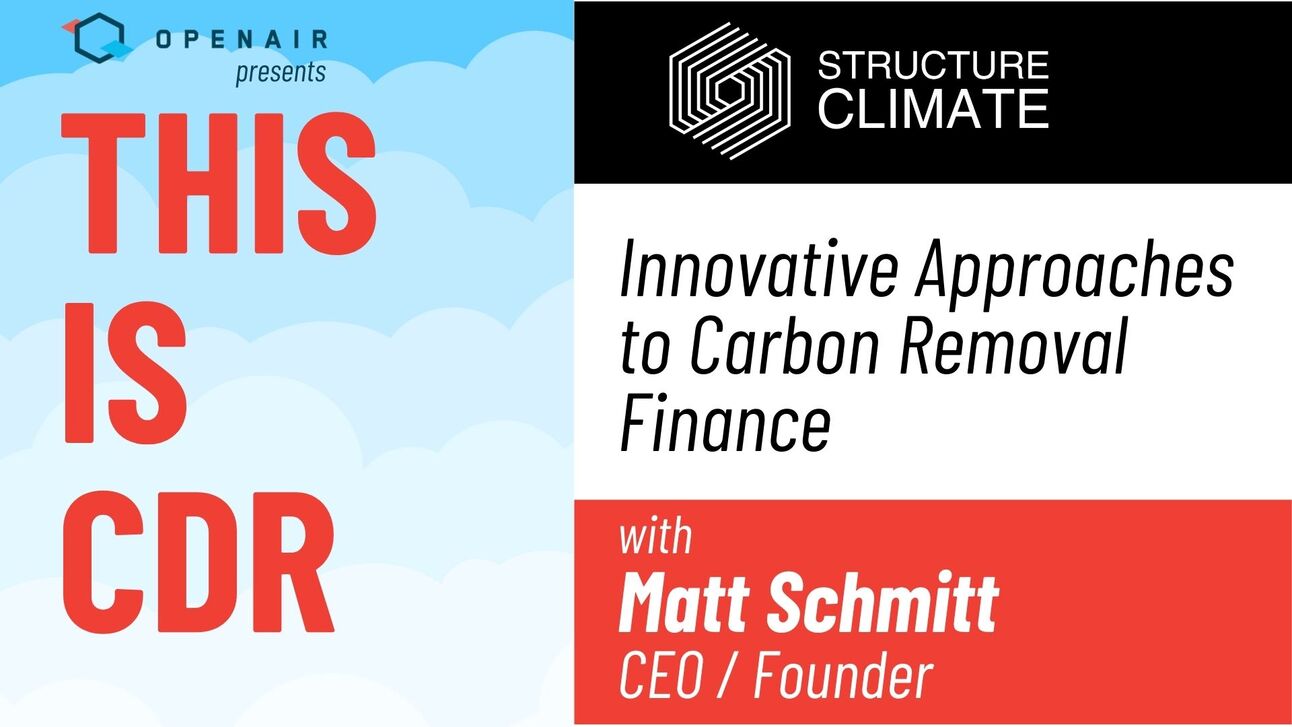 This Is CDR: Structure Climate - Innovative Approaches to Carbon ...