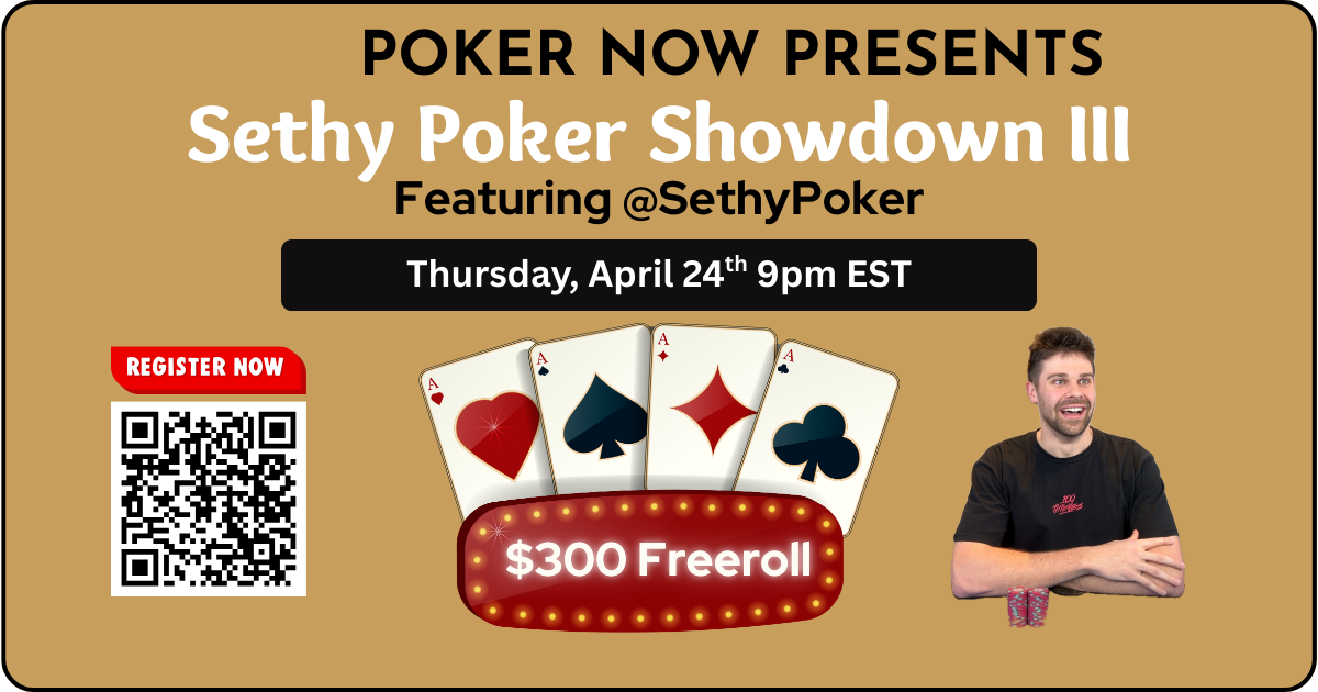 Sethy Poker is back to Battle on Poker Now