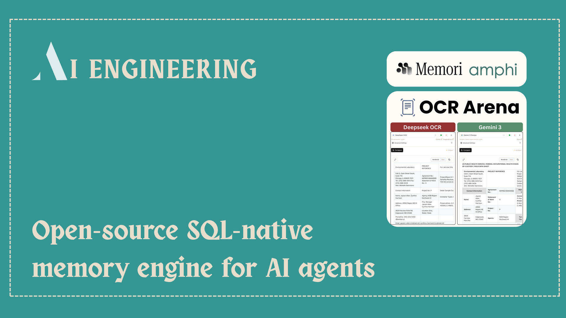 Open-source SQL-native memory engine for AI agents