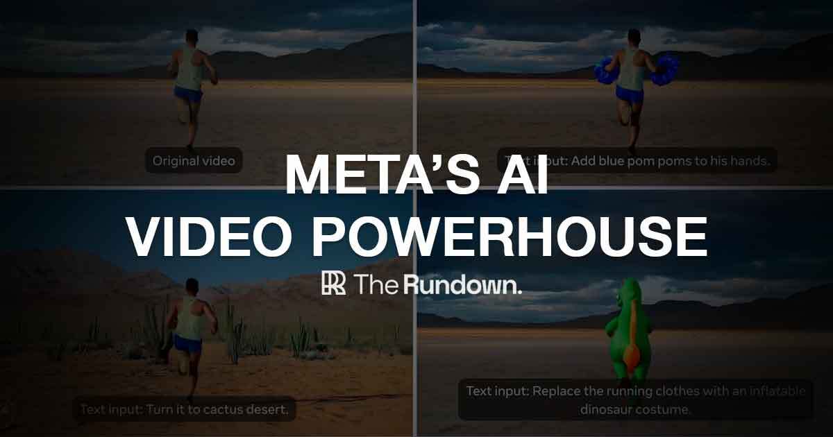 Meta releases Movie Gen video and audio models