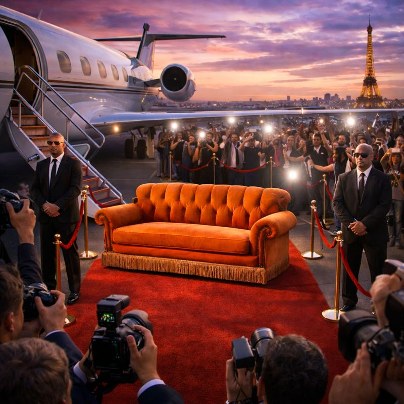 On Friends, the sofa stole the show