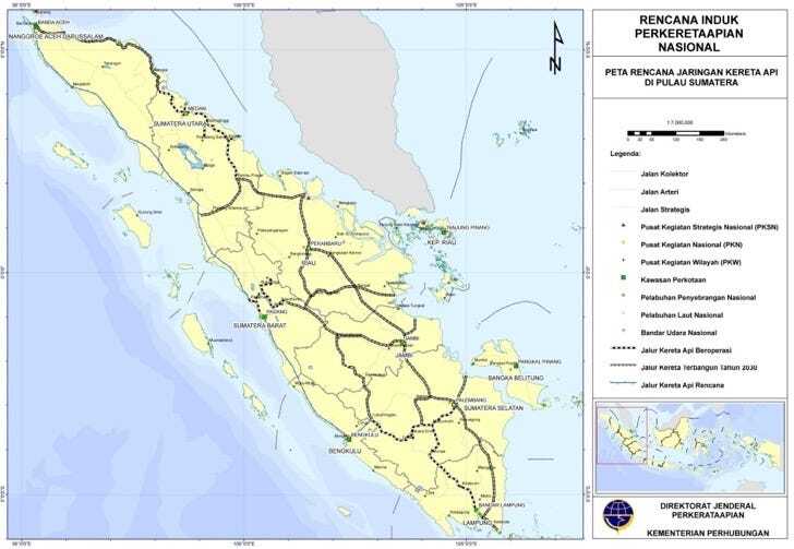 Trans-Sumatra and Trans-Vietnam railways
