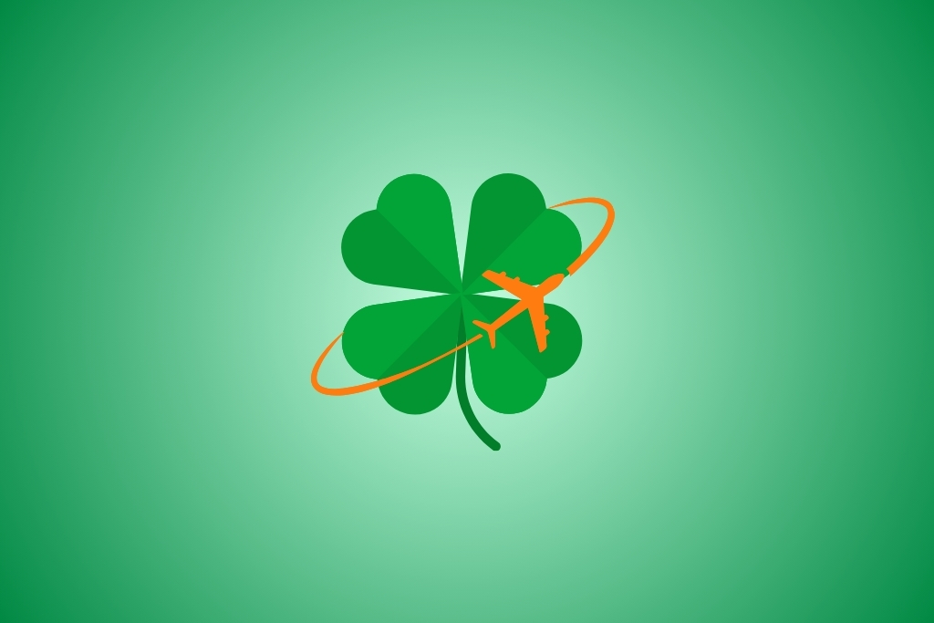 🍀 The luck of the... business class