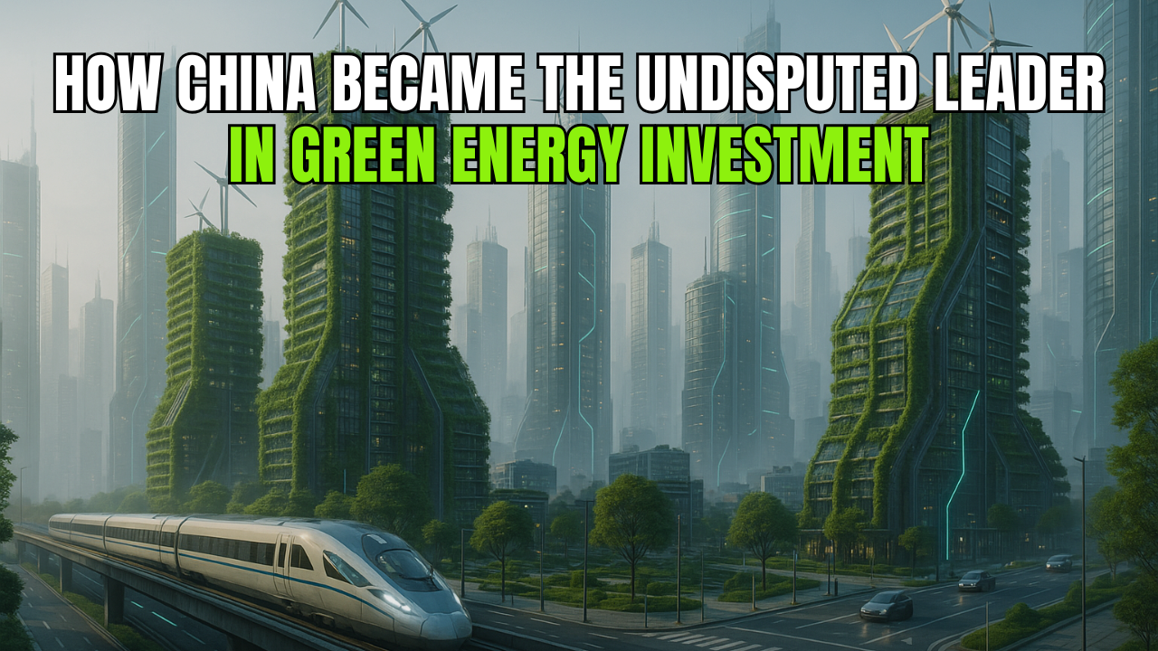 🌱 How China Became the Undisputed Leader in Green Energy Investment 🔋🌿