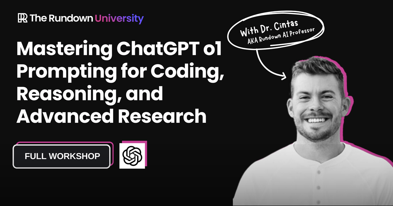 🧠 How to get ChatGPT to think like an expert [Workshop]