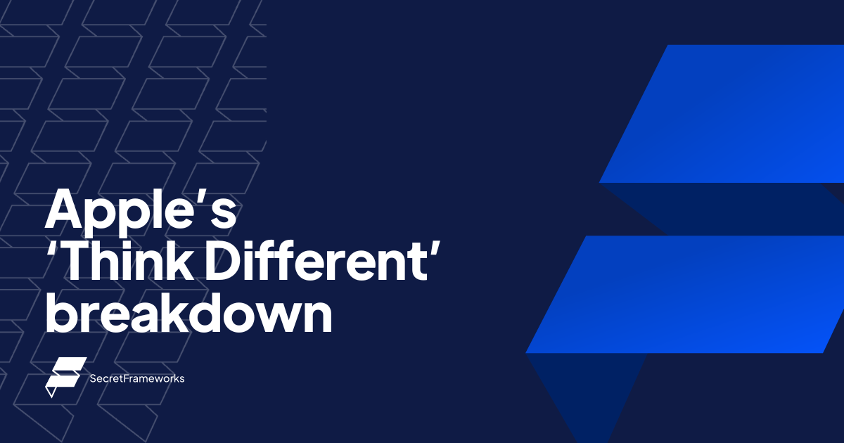Apple’s ‘Think Different’ campaign breakdown