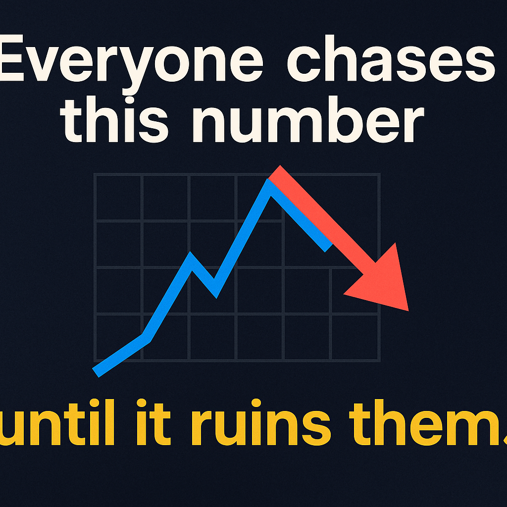 Everyone chases this number — until it ruins them.