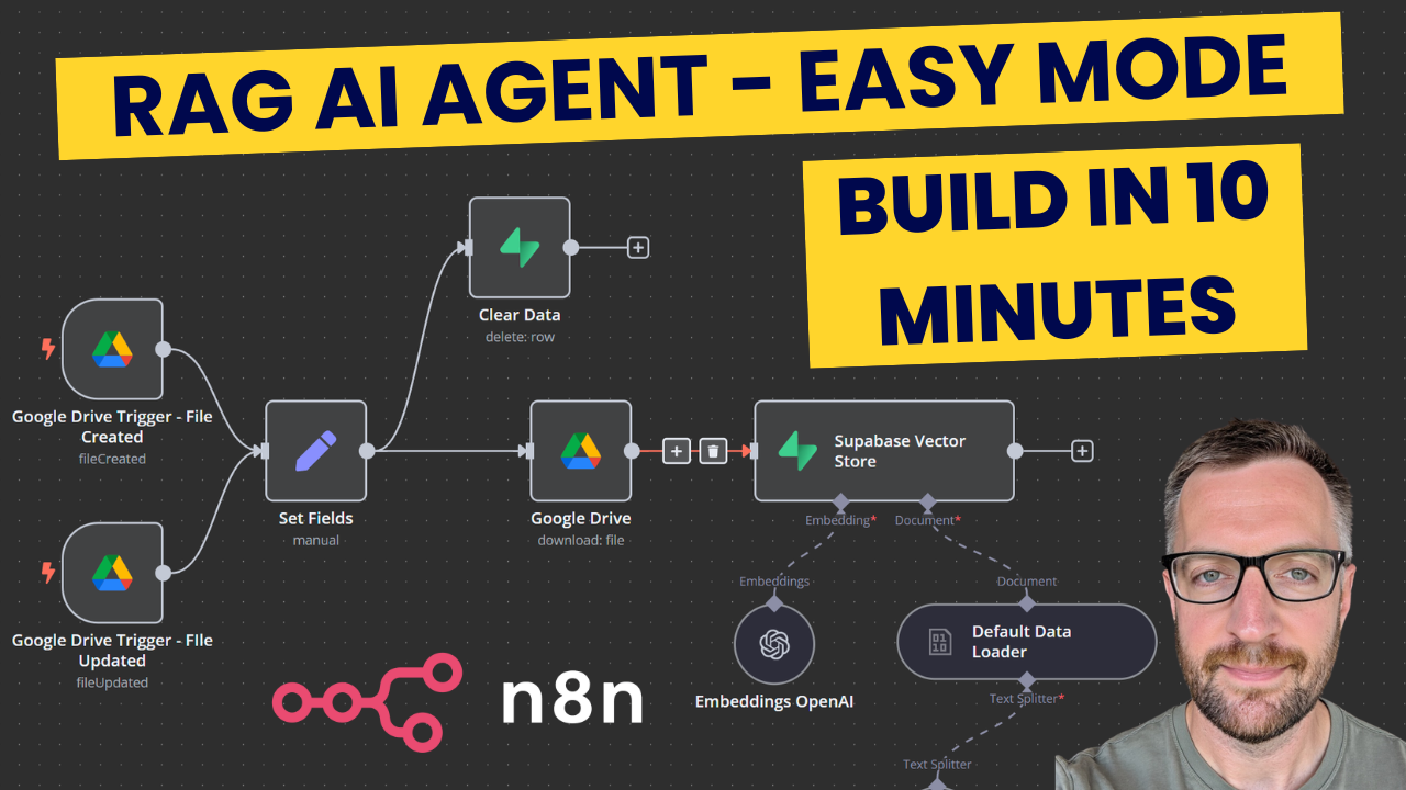 How to build a simple RAG AI Agent in 10 Minutes
