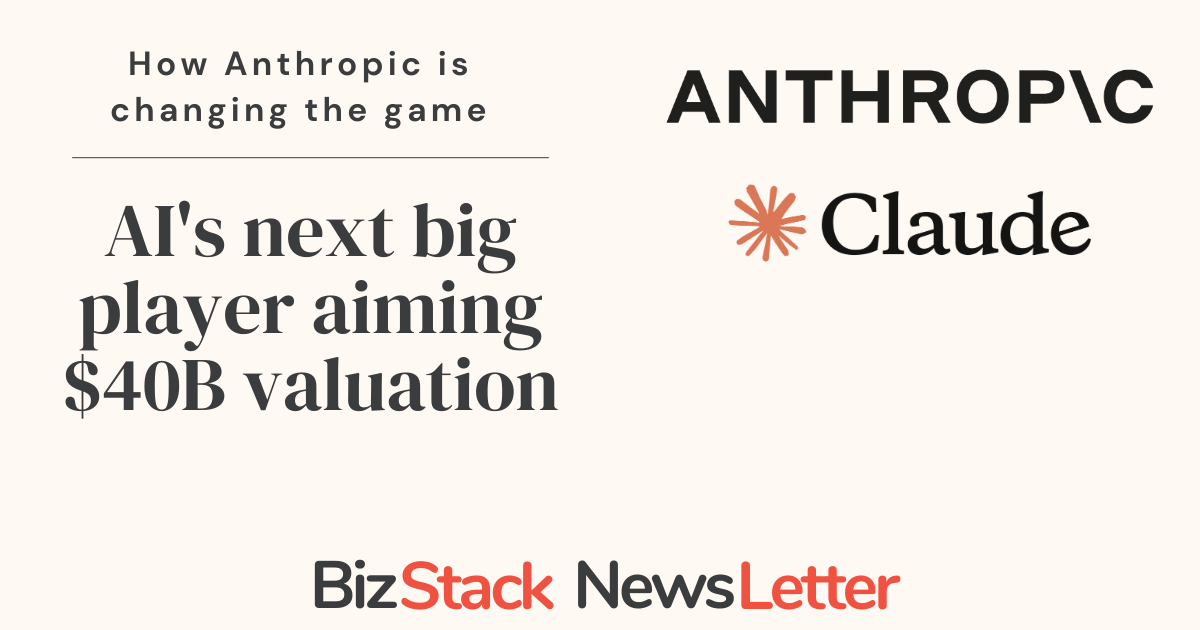 Anthropic: AI's Rising Star Aims for $40B Valuation