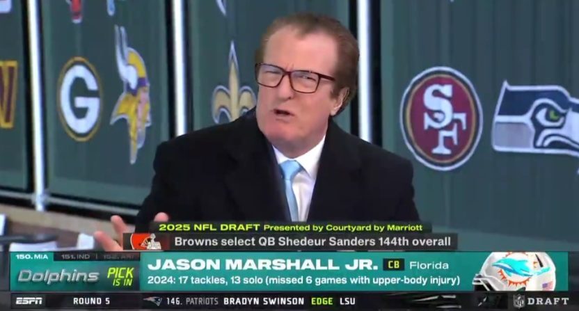 Mad Mel steals the NFL Draft from ESPN