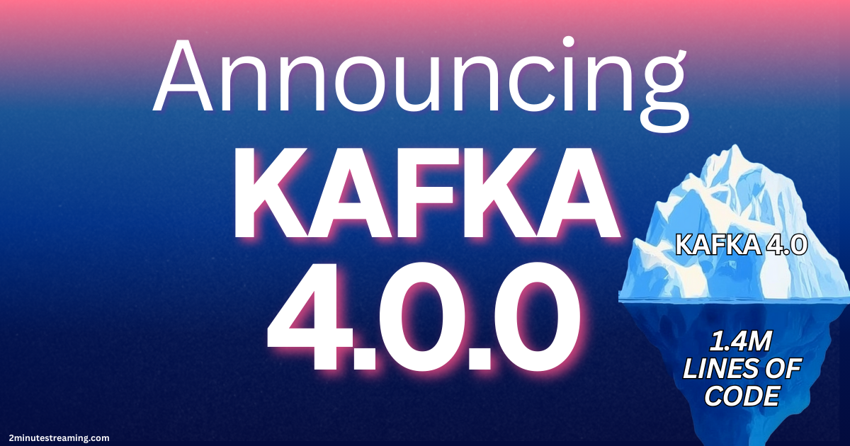 Apache Kafka 4.0 - Hello Queues and Consumer Groups, Goodbye ZooKeeper