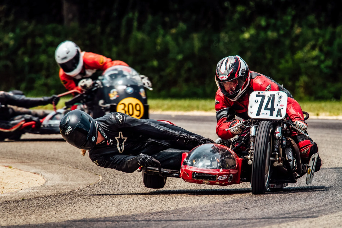 What is motorcycle sidecar racing?