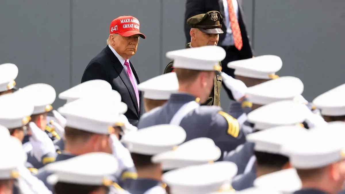 Trump & West Point cadets, Harvard and Princess Leonor of Spain