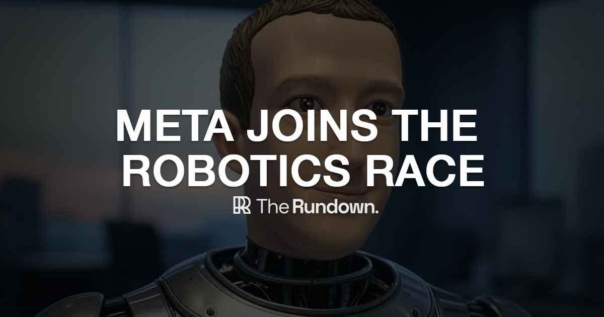 Meta joins the robotics race | BARD AI