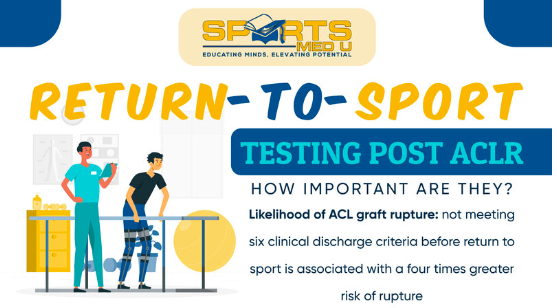 Return-to-sport testing post ACLR – How important are they?