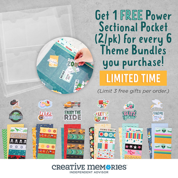 Growing Up Theme BuffetGet 1 FREE Power Sectional Pocket (2/pk) for ...