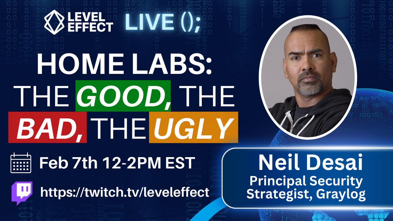 LE No. 12: Home Labs with Neil Desai! CDA Live & DFIR, 100-3 Virtual ...
