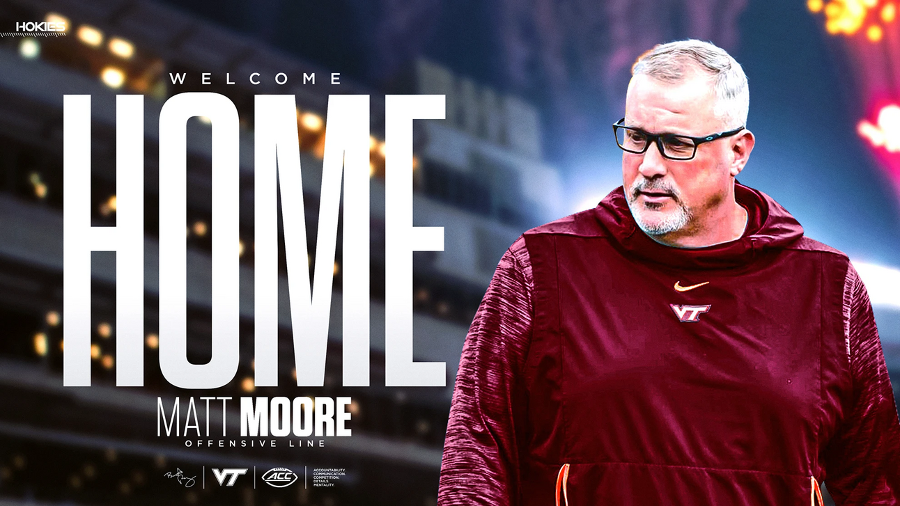 Hokies Matt Moore new offensive line coach