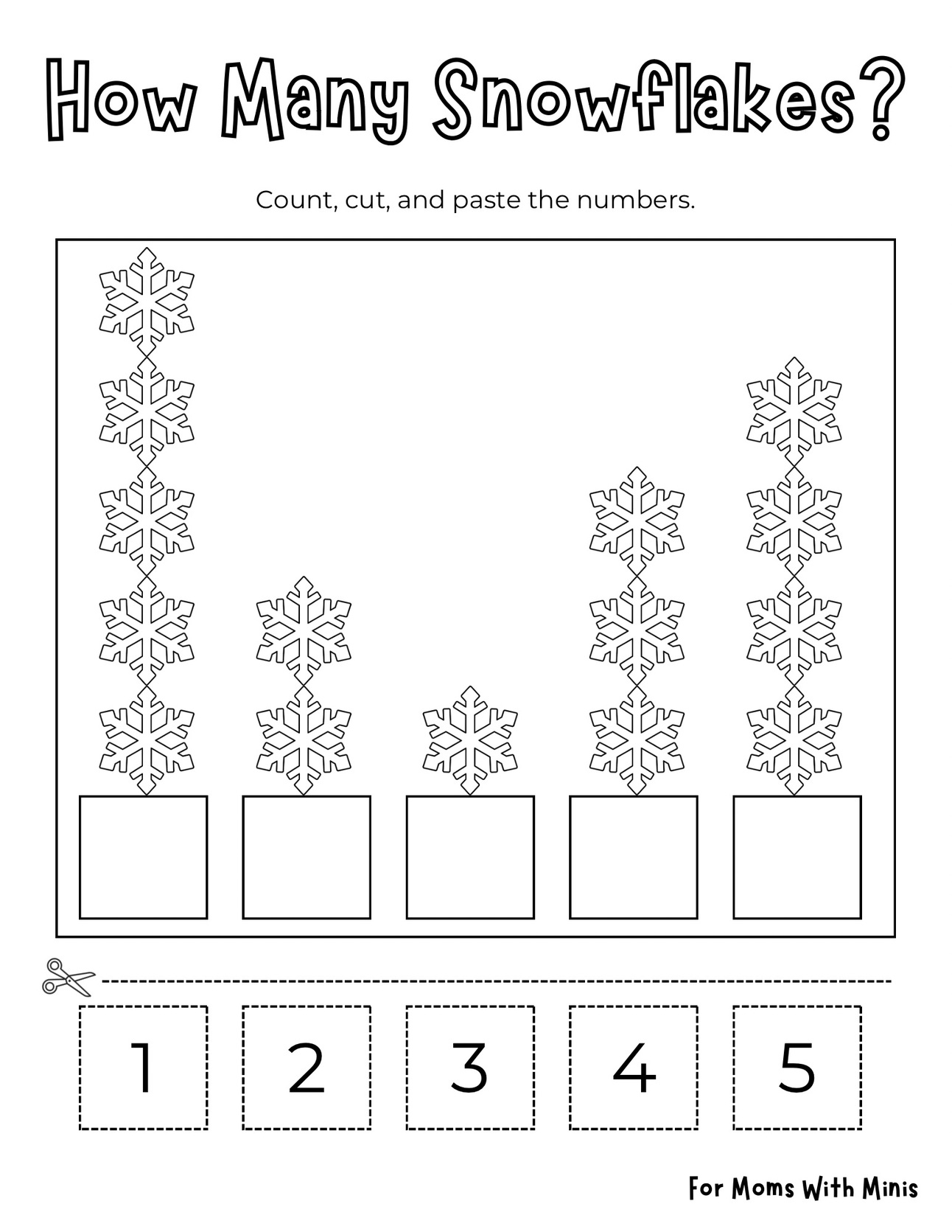 ️ How Many Snowflakes ⛄️