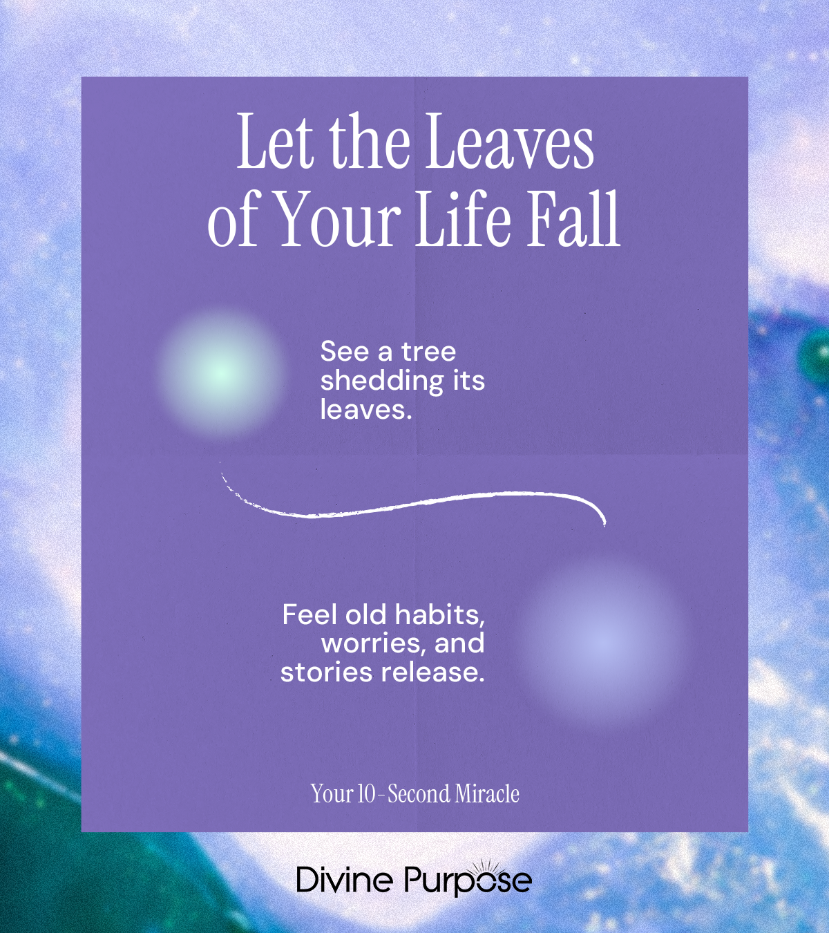 Fall’s Invitation to Release