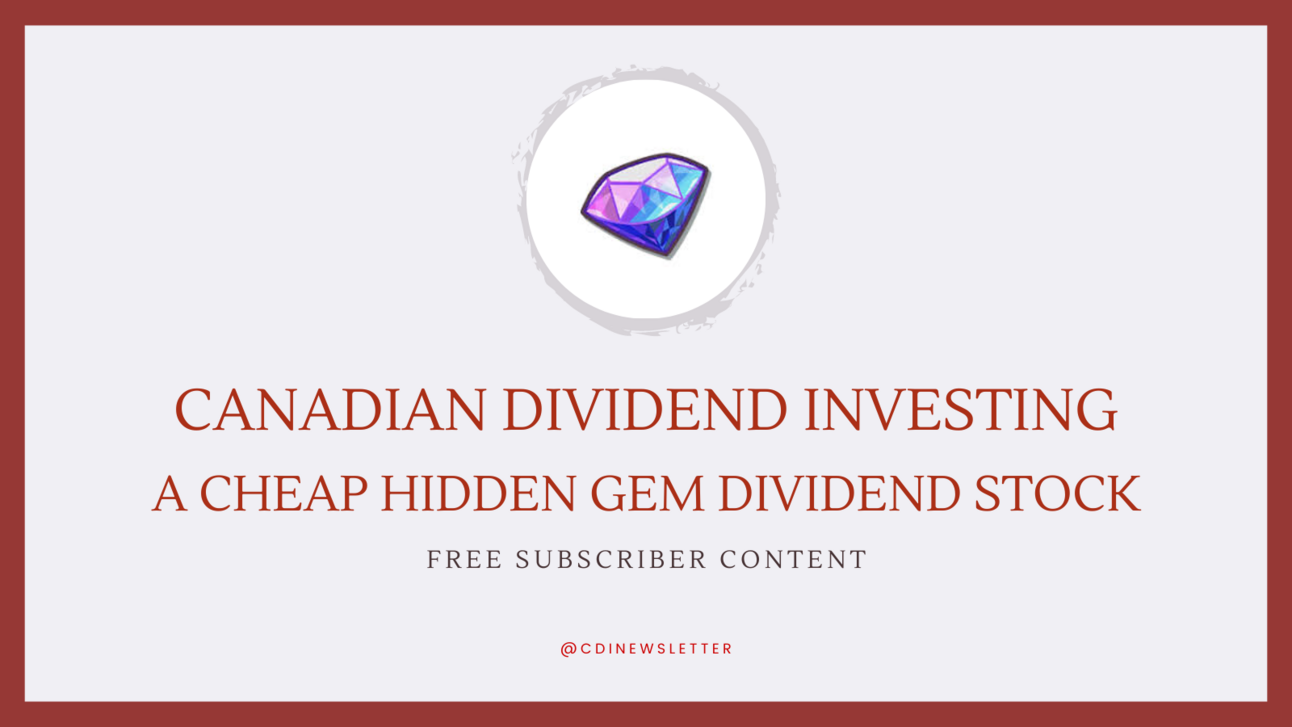 Revealed: This Hidden Gem Dividend Stock Is Incredibly Cheap