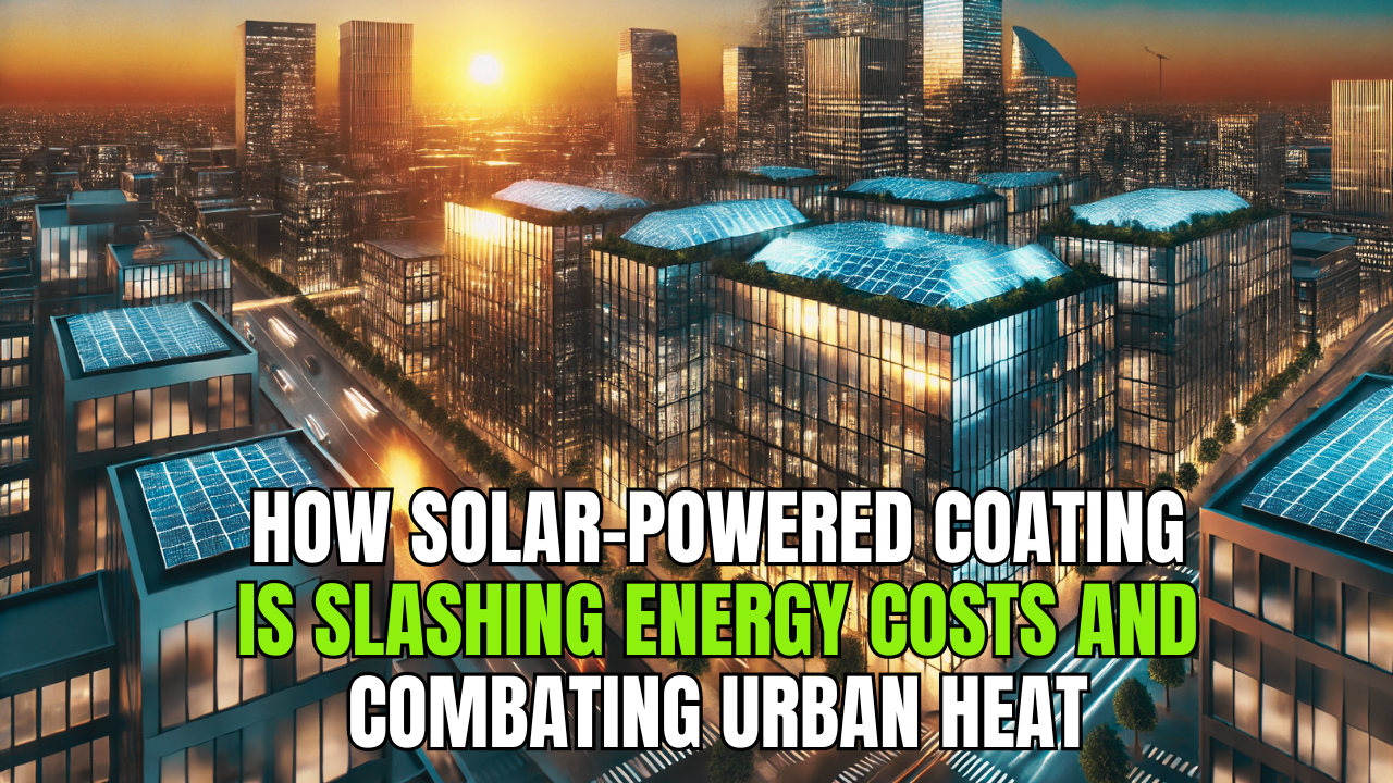 🌱 How Solar-Powered Coating is Slashing Energy Costs and Combating ...