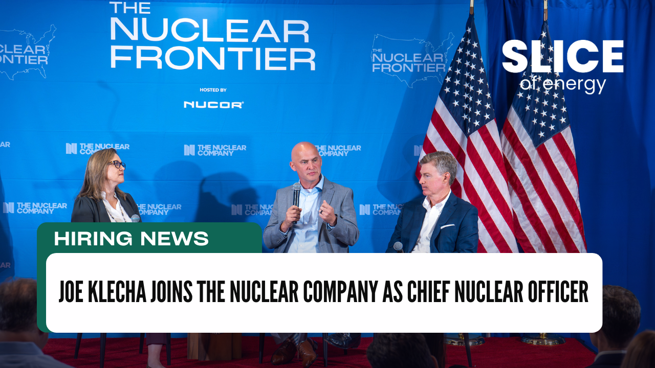 Joe Klecha Joins The Nuclear Company as Chief Nuclear Officer