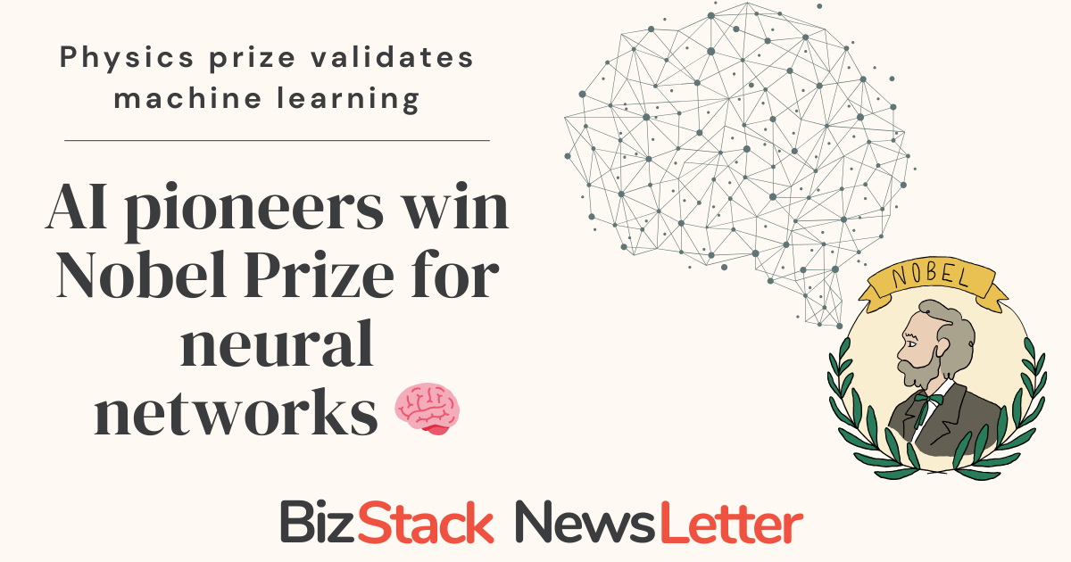 AI Pioneers Win Nobel Physics Prize for Neural Networks 🏆