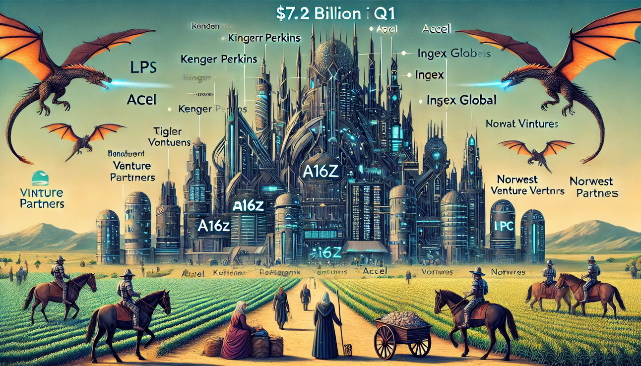 A16Z Accounted For 80% of All LP Funding in Q1