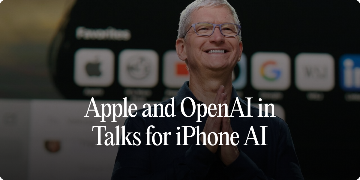 Apple considers OpenAI for new iPhone AI features