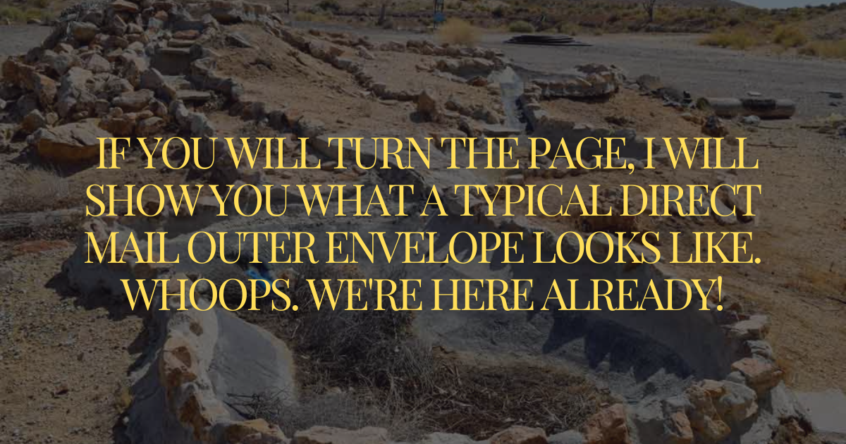 A 11a. Carta de Boron por Gary Halbert