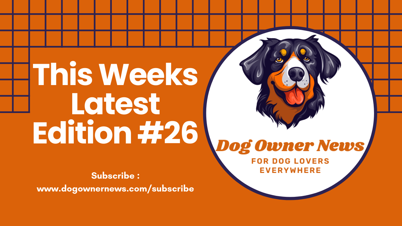 This weeks edition of Dog Owner News