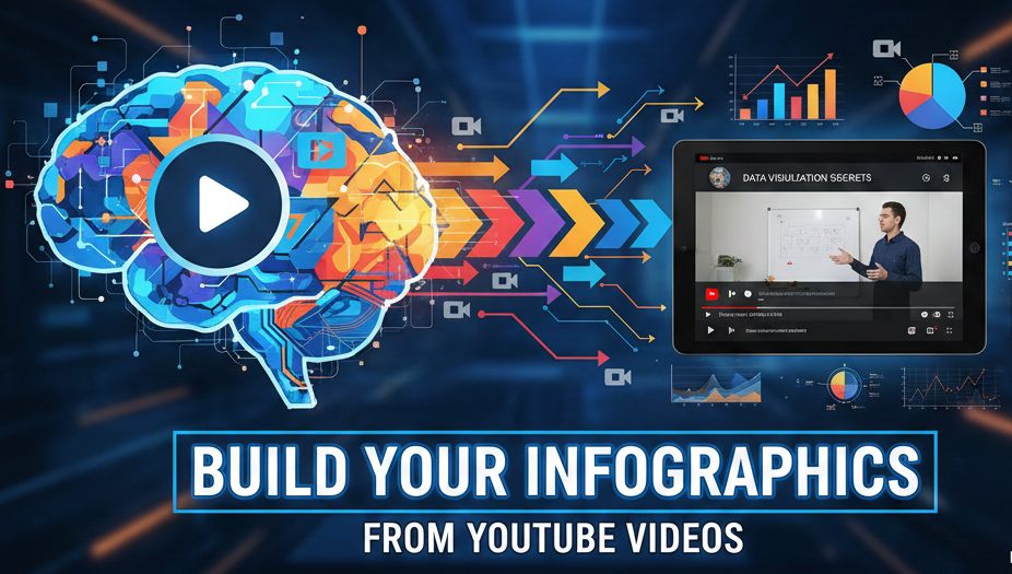 Create Infographics from YouTube Videos in seconds