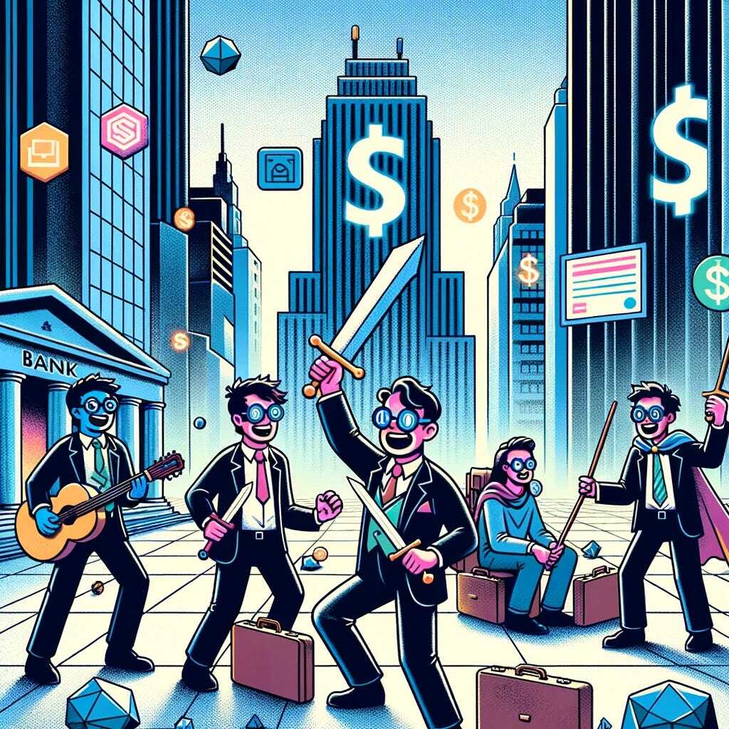 Banks: Quit LARPing and build better products