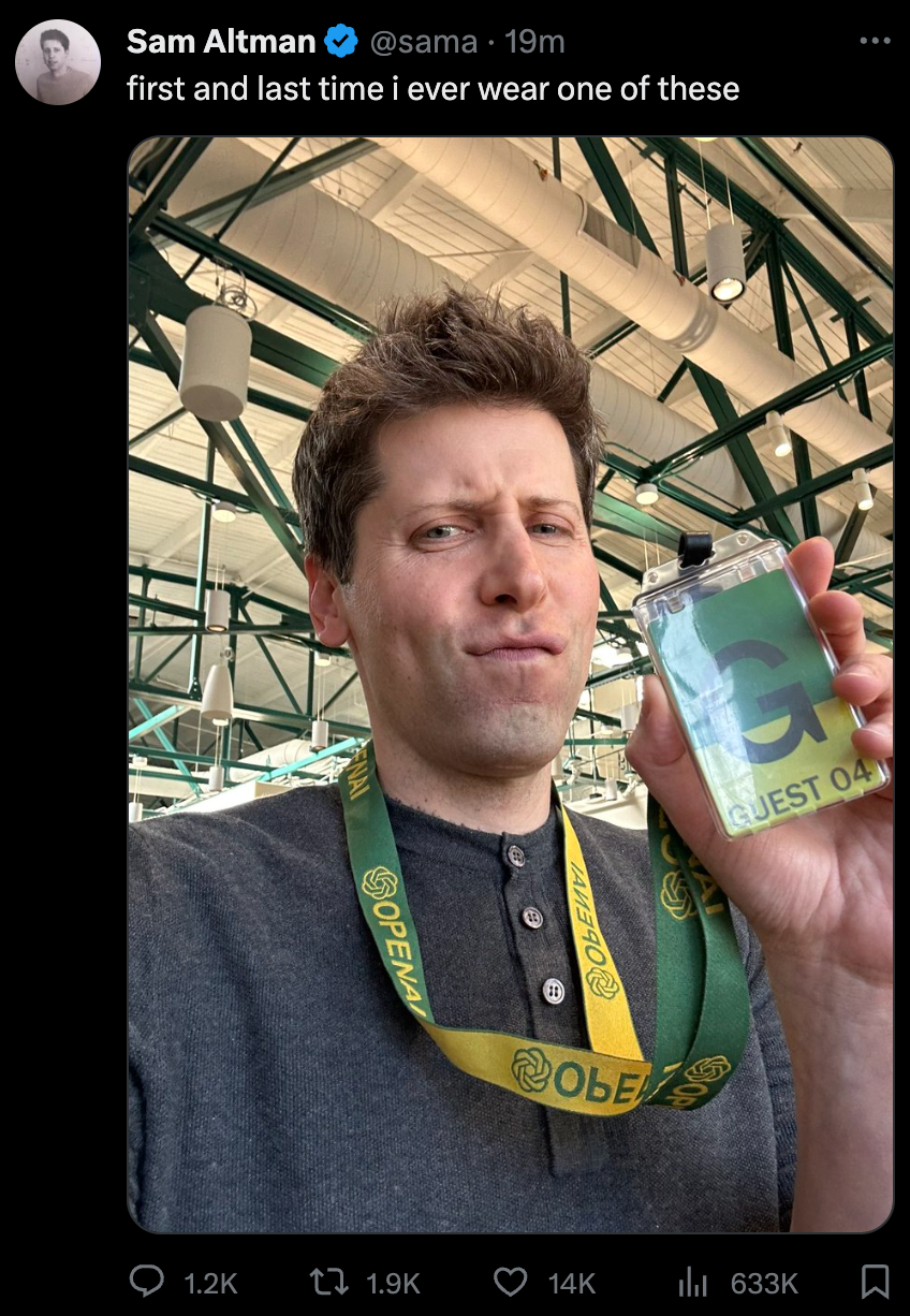 OpenAI fired Sam Altman, the CEO