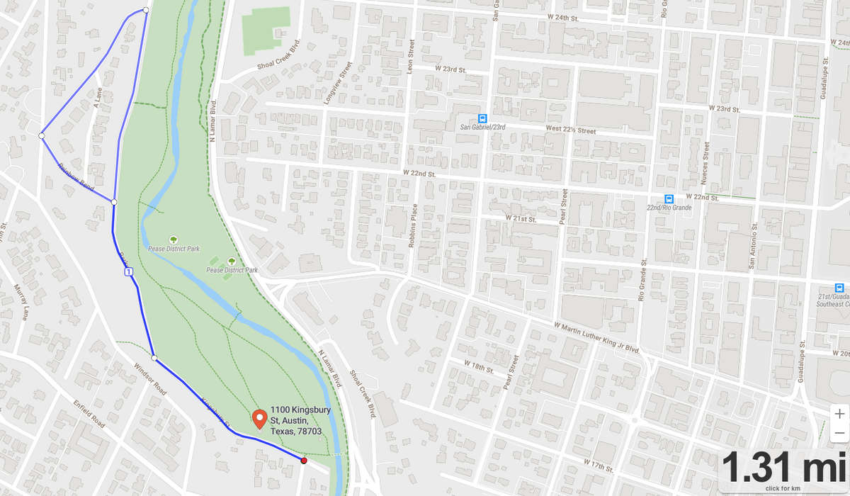 RAW #557 Pease Park Rainbow Bend Loops