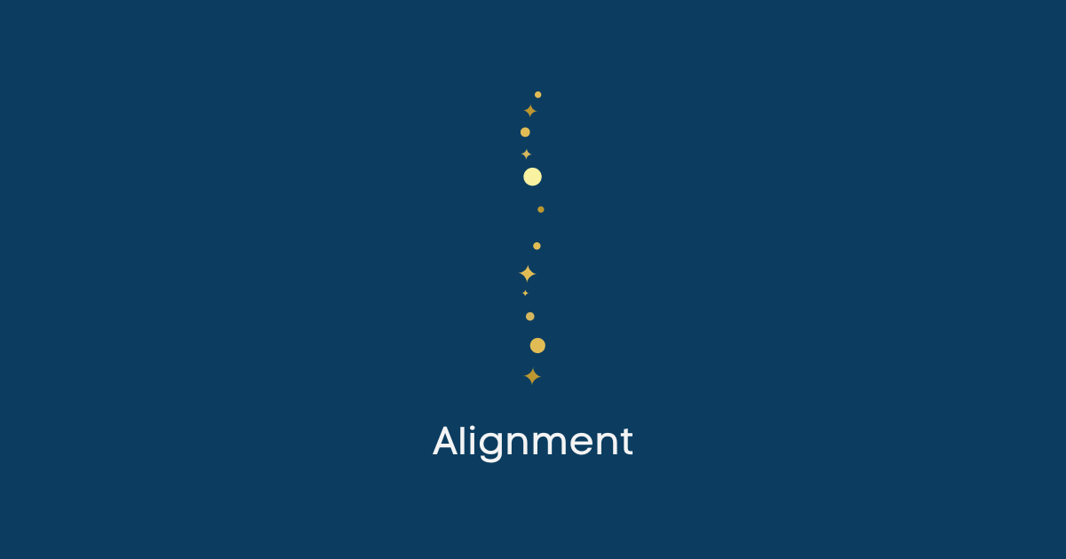 no.19. Alignment, from Vision to Action